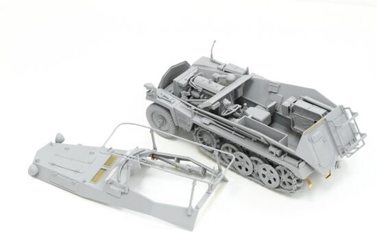 Dragon 6911 1/35 Sd.Kfz.250/3 "Greif" Rommel's Command Half-Track Sd ...