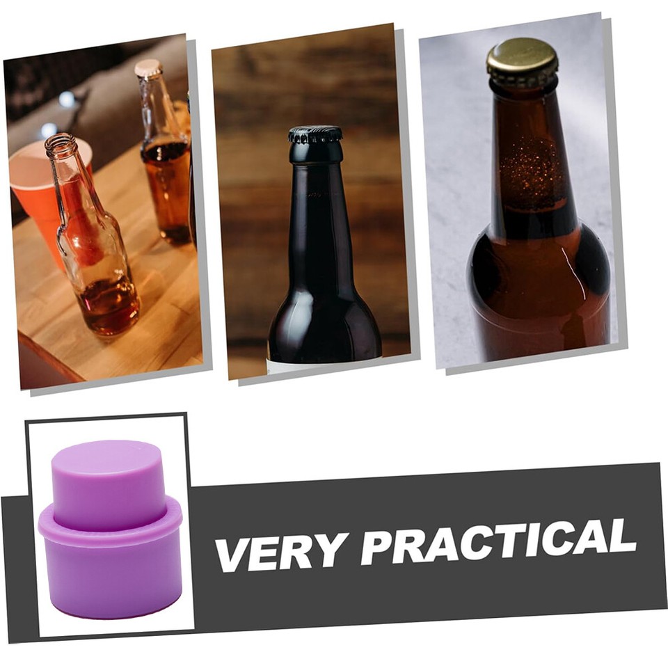 2Pcs Inflatable Airtight Soda Cap Leak Proof Bottle Pump Caps for ...