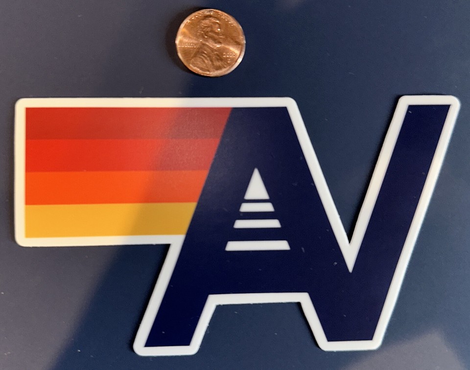 AVIATOR Nation VAIL Colorado NEW Logo VINYL Sticker DECAL Skier RAINBOW ...