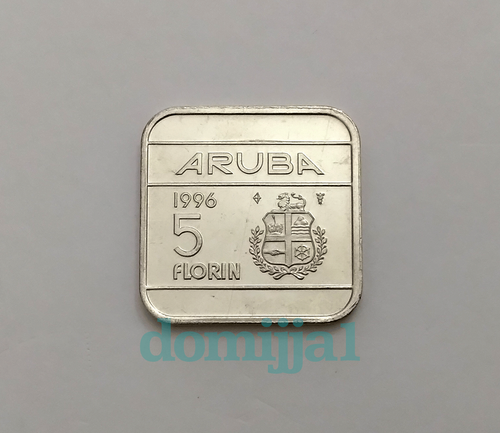 1996 Aruba 5 Florin Coin, KM #12 Uncirculated / | eBay