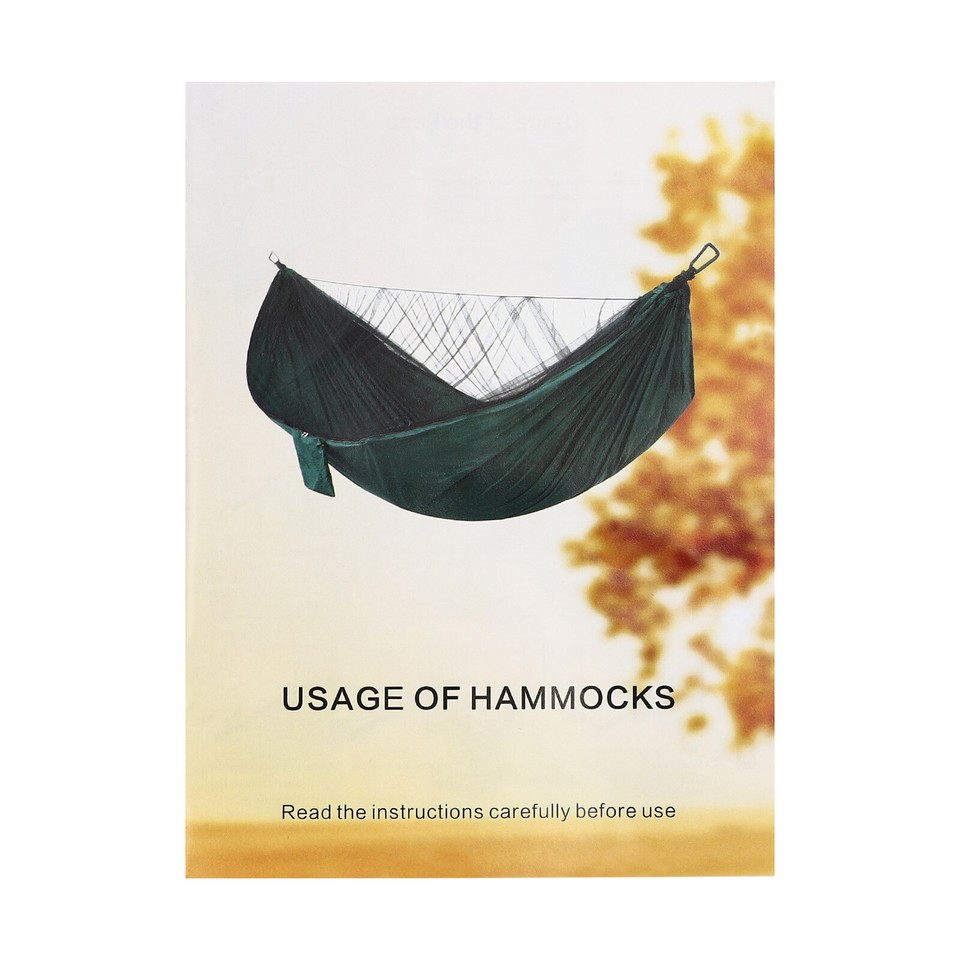 Camping Hammock with Mosquito Net Tent and Rain Fly Tarp for ...