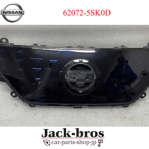 NISSAN Genuine OEM Leaf ZE1 Front Camera Grille Black 62072-5SK0D ...