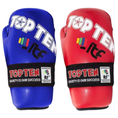 Top Ten Open Hand ITF Gloves Karate Kickboxing Point Sparring | eBay