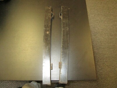 58/62 corvette rear door window channels 2 GM NICE!! 59 60 61 | eBay