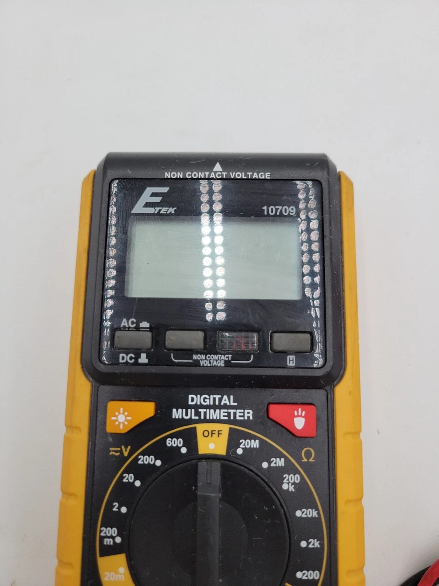 Etek Multimeter 10709