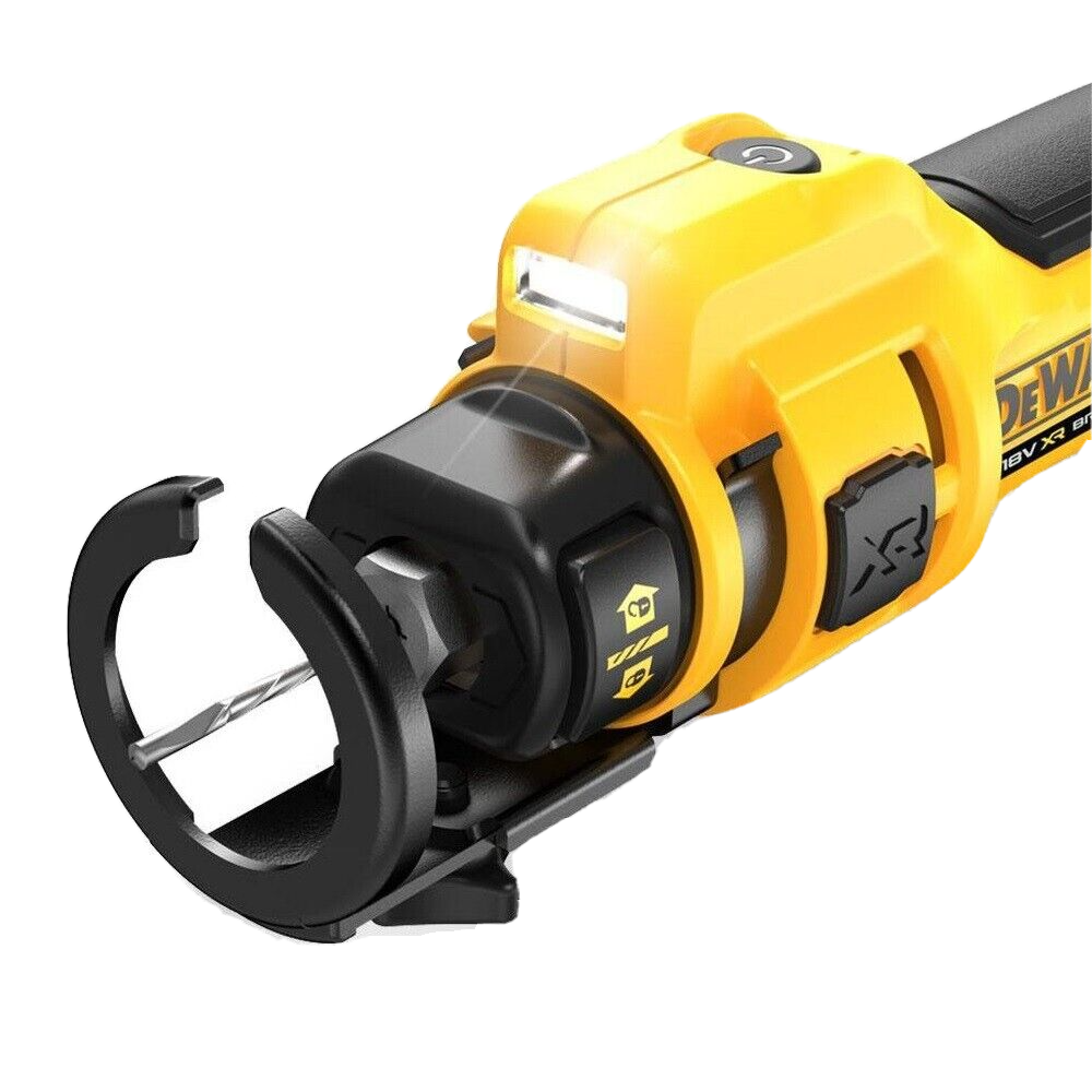 DeWalt DCE555N-XJ 18V XR Li-ion Cordless Brushless Drywall Cut Out Tool ...