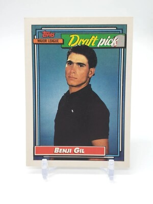 1992 TOPPS DRAFT PICK BENJI GIL RC TEXAS RANGERS #534 | eBay