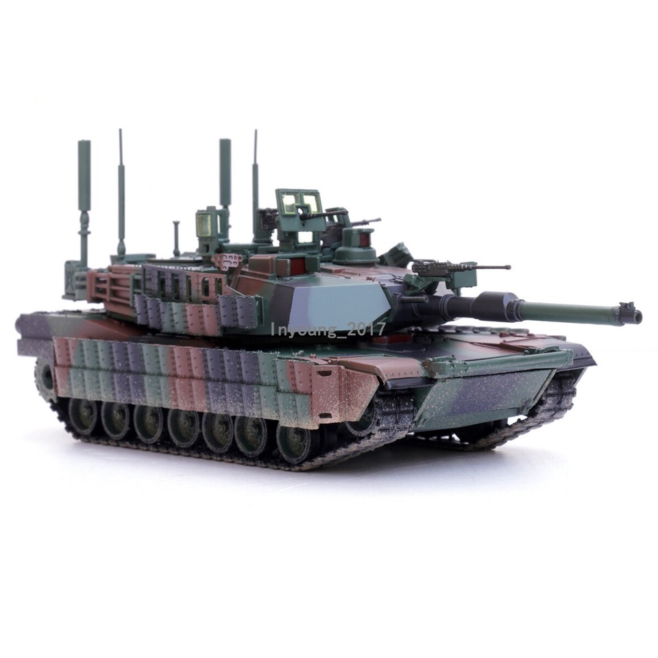 1/72 Scale M1A2 Tusk II Tank Model Diecast Military US Army Tank ...