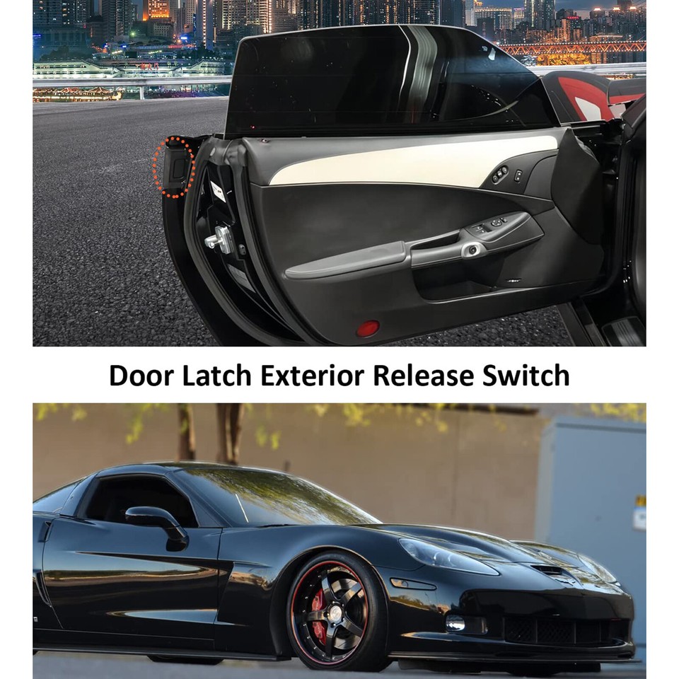 Exterior Door Release Switch Pad For 2005-2013 Chevrolet C6 Corvette ...