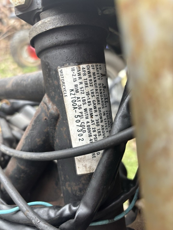 1977 77 Kawasaki KZ 1000 Z1 ((JUST FRAME ))CLEAN PA PAPER EZ REG ...