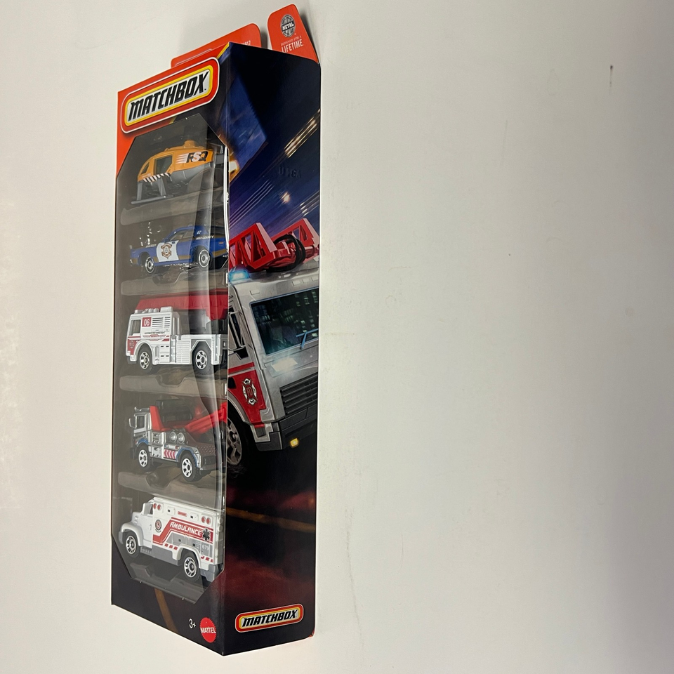 2025 Matchbox Rescue V 5 Pack | eBay