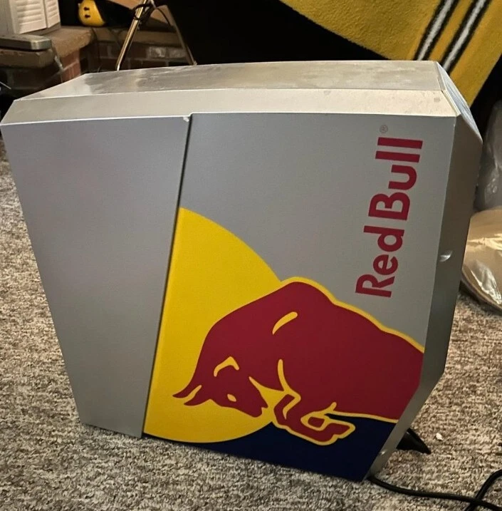 Red Bull Mini Fridge
