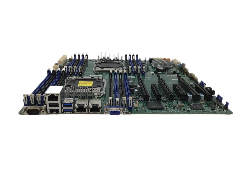 Supermicro 3x PCI-e x16 GPU slots eATX Motherboard LGA2011 V3 C612 | eBay