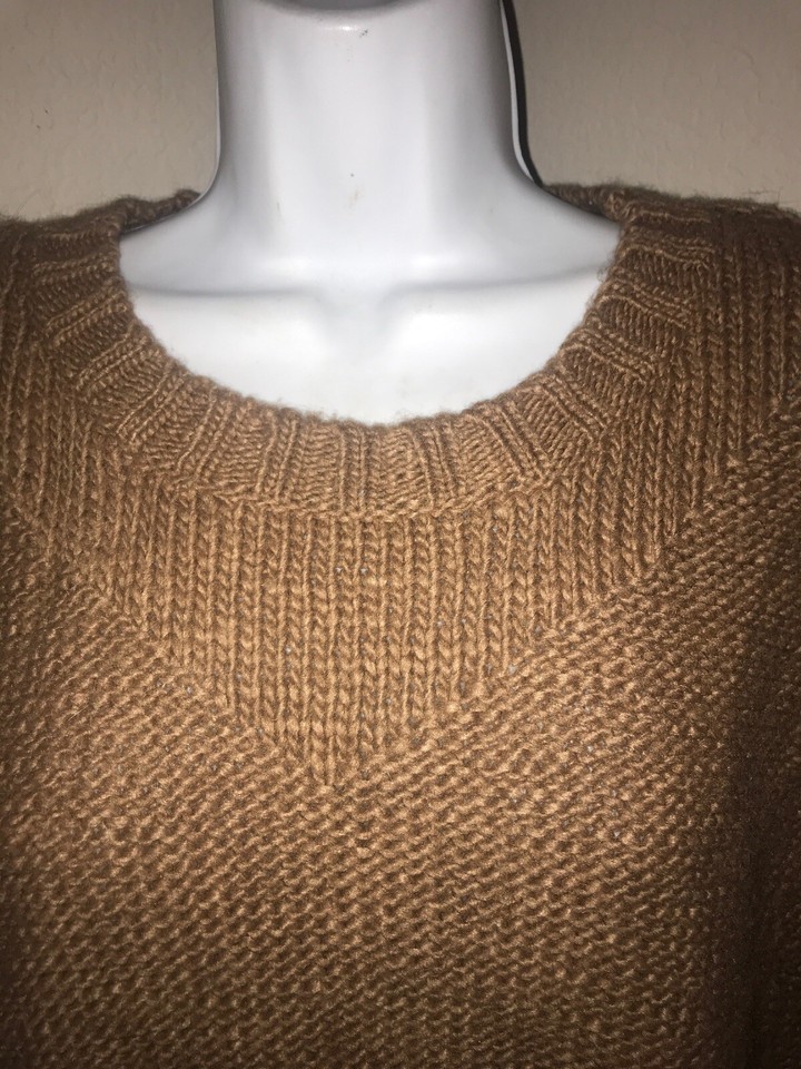 Wallace Madewell Acrylic Wool Brown Sweater Womens Size Small S EUC | eBay