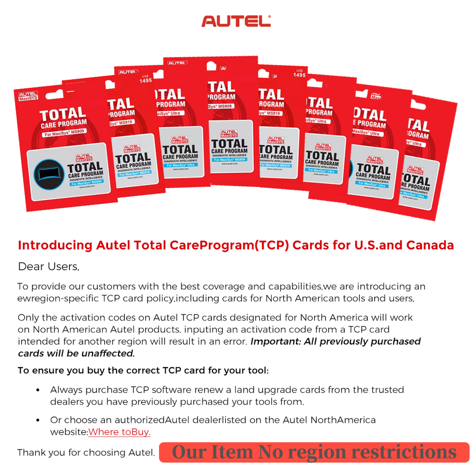 Autel MaxiIM IM608 / IM608 PRO 1YR Subscription One Year Update TCP Card | eBay