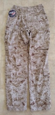 NWT USMC Desert MARPAT DIgital Camo Frog Combat Pants Trouser Small ...