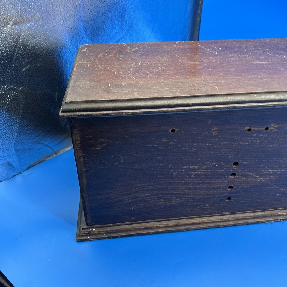 Super Rare 1920s Tube Radio Ambler-Holman New York No311 Ww1 Wooden ...