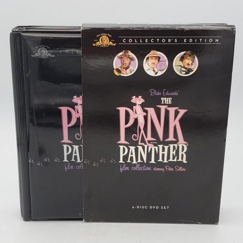The Pink Panther Film Collection (DVD 2004 6 Disc Set) Complete W/ Slip ...