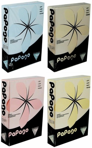 Clairfontaine Papago A4 80g Coloured Paper - Pack 500 sheets CHAMOIS ...