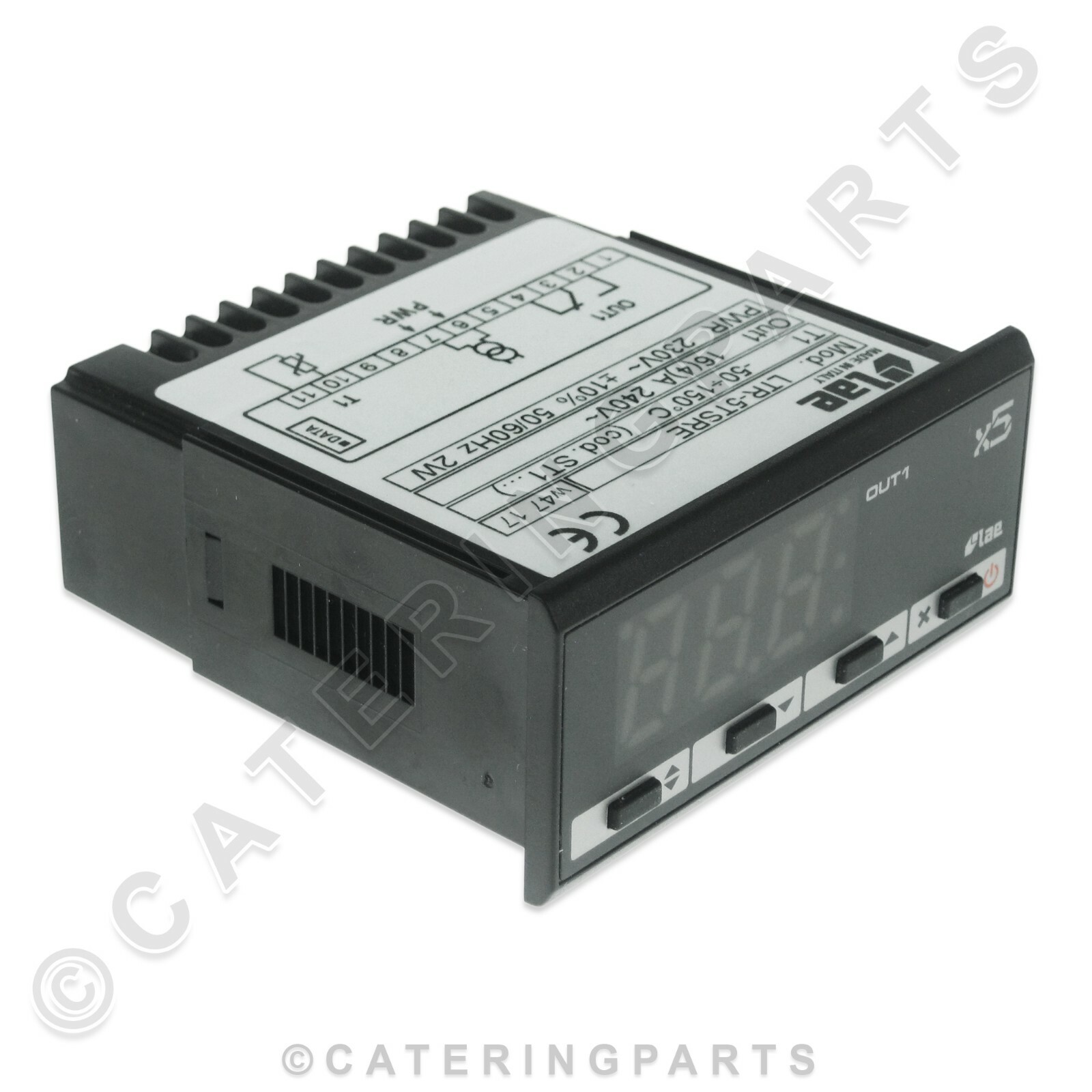 LAE DIGITAL TEMPERATURE CONTROLLER 230V LTR-5TSRE PTC REFRIGERATION ...