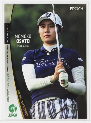 MOMOKO OSATO (90 Gen) - 2022 JLPGA Women's Golf Trading Card "ROOKIES ...