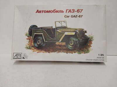 Russian Military Car Gaz-67 Model Kit | eBay
