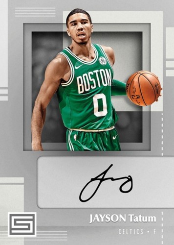 2017 Status Jayson Tatum Rookie Auto RC NBA Dunk Digital Card | eBay