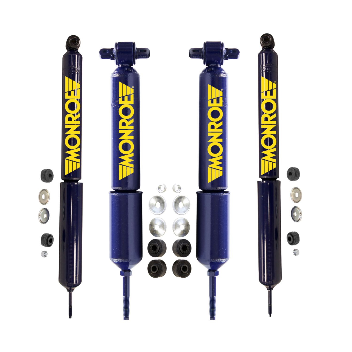 Monroe Matic Plus Shocks Absorber Kit Set Front & Rear For Ford F-150 ...