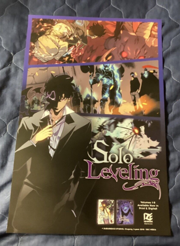 Double-sided Solo Leveling Poster 11"X17" | eBay