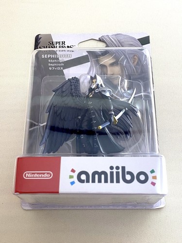 Amiibo Sephiroth Super Smash Bros. Nintendo switch Figure New from ...
