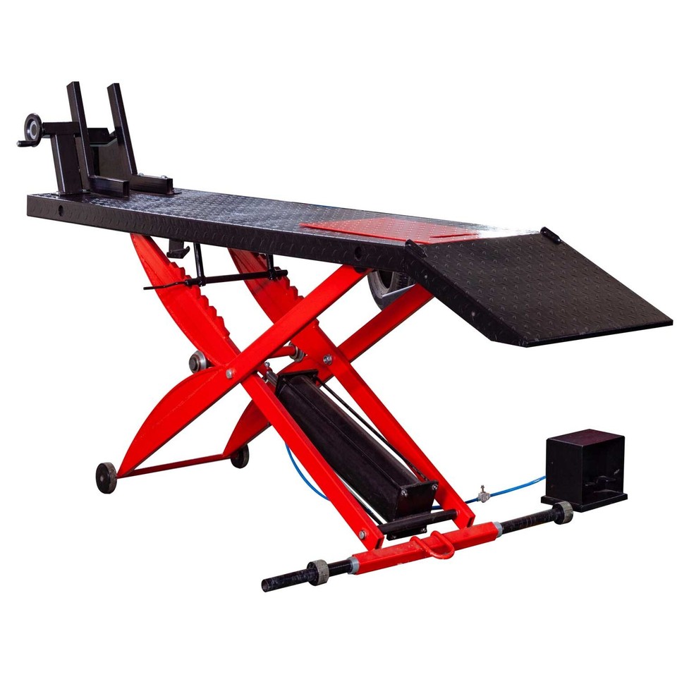 XK MJ200 1100LB Air Operated Motorcycle ATV Lift Table | eBay