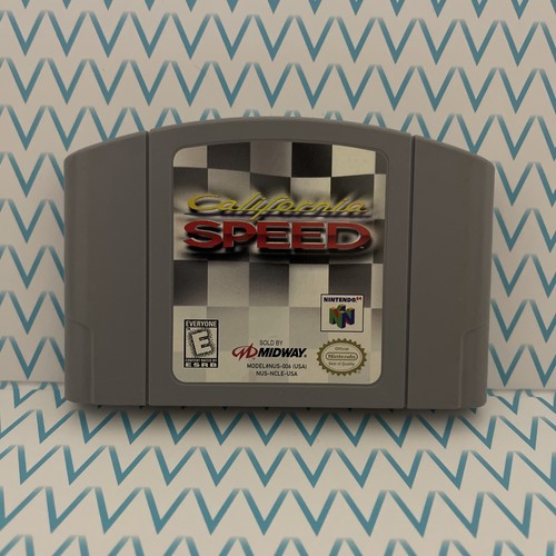 California Speed (Nintendo 64, 1999 Cleaned / Tested / Authentic N64 | eBay
