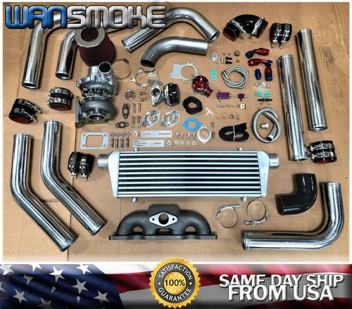 for 89-98 240SX S13 S14 SR20DET Sentra SE-R.63 Turbo Kit Manifold ...