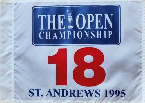1995 124th Open Championship St. Andrews GC ScrPrt Pin Flag: Daly ...