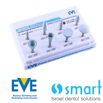 Dental Eve universal polishing set ceramic metal composite polishers RA ...
