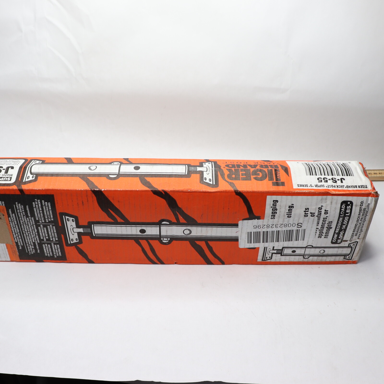 Tiger Brand Jack Post 14000lb 2-1/4" Diameter x 34"-55"H J-S-55 ...