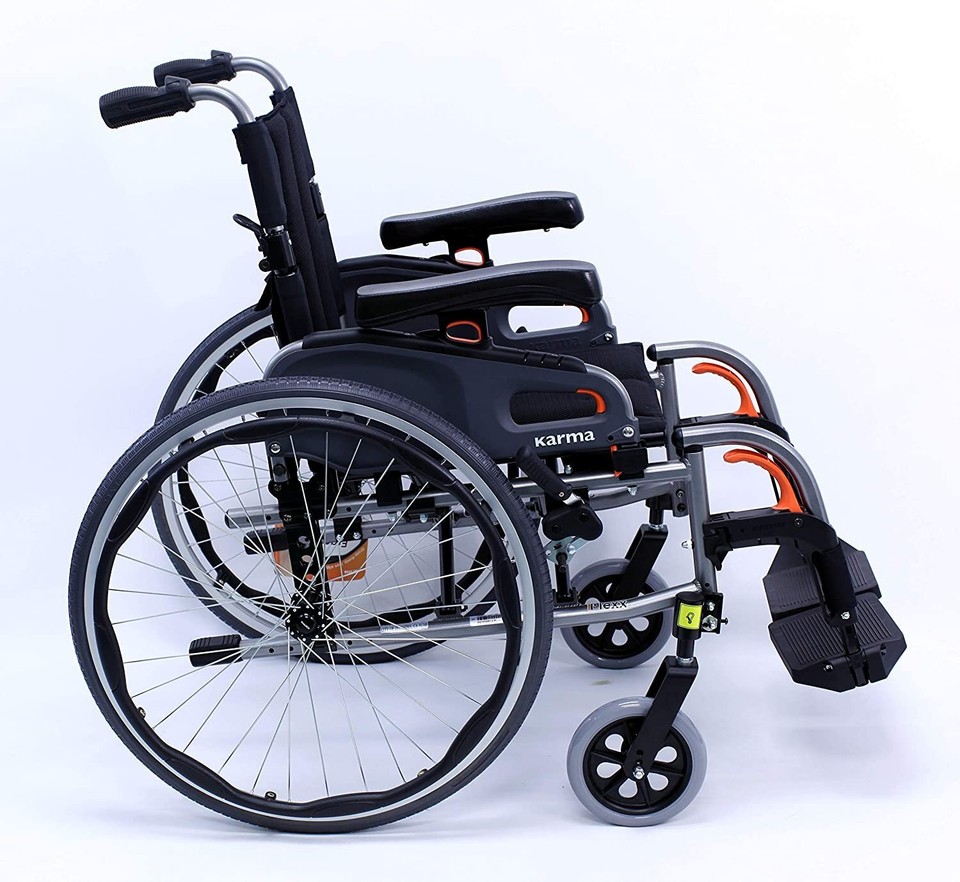 Karman Healthcare Ultra Lightweight Adjustable Wheelchair, Diamond ...