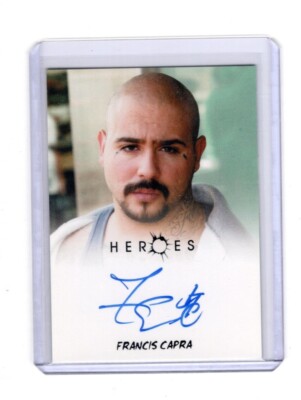 HEROES ARCHIVES FRANCIS CAPRA AUTOGRAPH 2010 RITTENHOUSE JESSE MURPHY ...