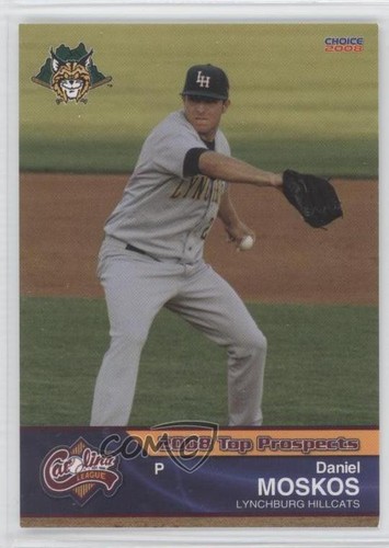 2008 Choice Carolina League Top Prospects Daniel Moskos #09 | eBay
