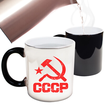 Cccp Red Funny Mugs Novelty Colour Changing Mug GIFT BOXED Boxed Cup | eBay