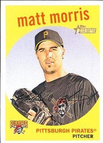 #266 Matt Morris - Pittsburgh Pirates - 2008 Topps Heritage Baseball | eBay