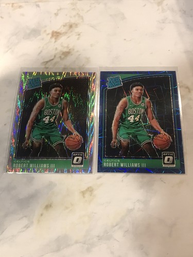Robert Williams 2018-19 Optic Rated Rookie Lot 2 Cards Blue Velocity ...