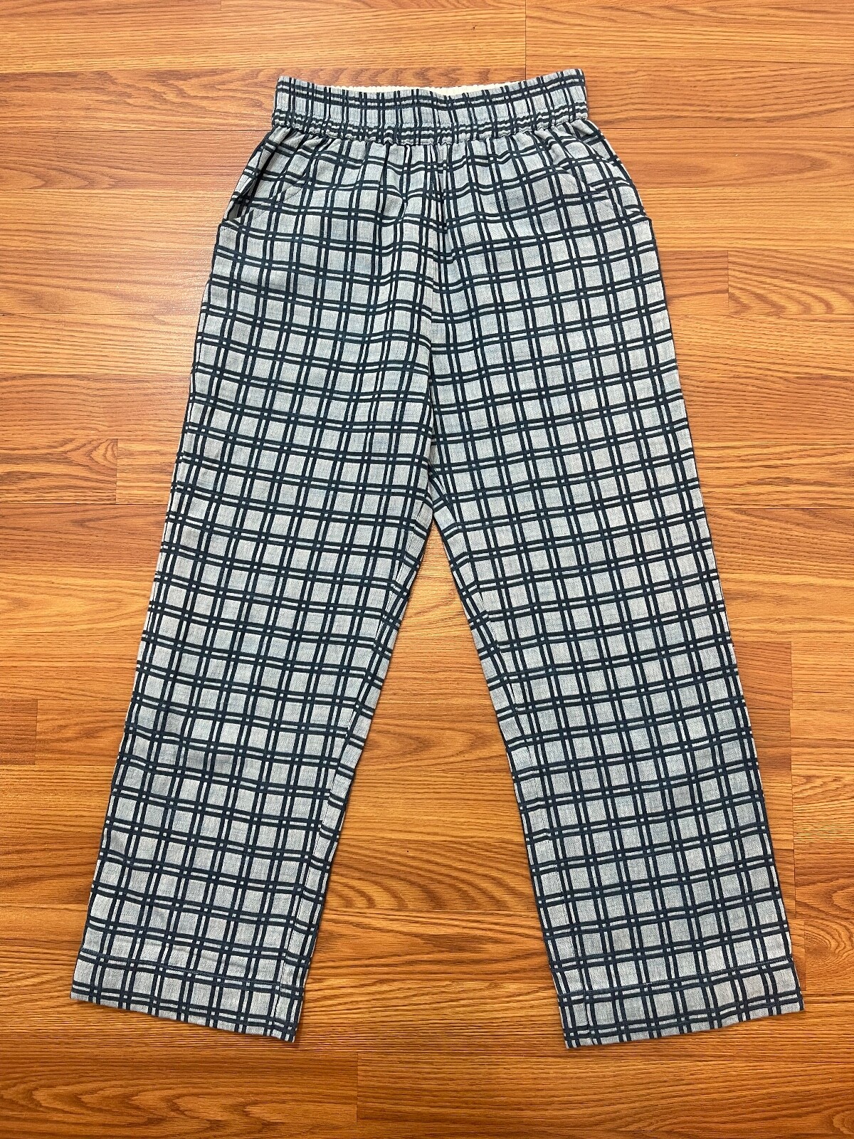 Ace & Jig Window Pane Pants in Blue Size XS | eBay