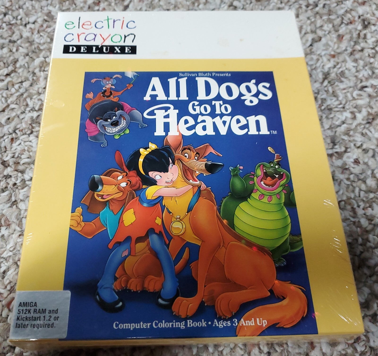 Commodore Amiga - All Dogs Go To Heaven - New NOS Sealed - Minty Box ...