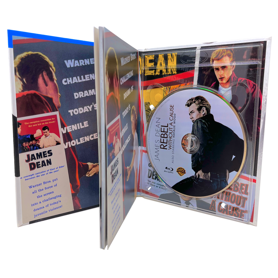 James Dean Rebel Without a Cause Blu-ray Digibook OOP Natalie Wood 1955 Book 883929274161| eBay