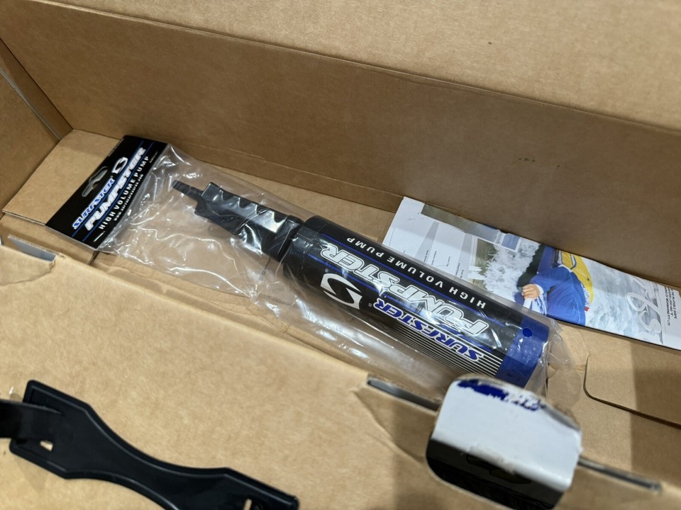 Surfster Inflatable Surf Body Board Blade Pro Blow Up Boogie Board ...