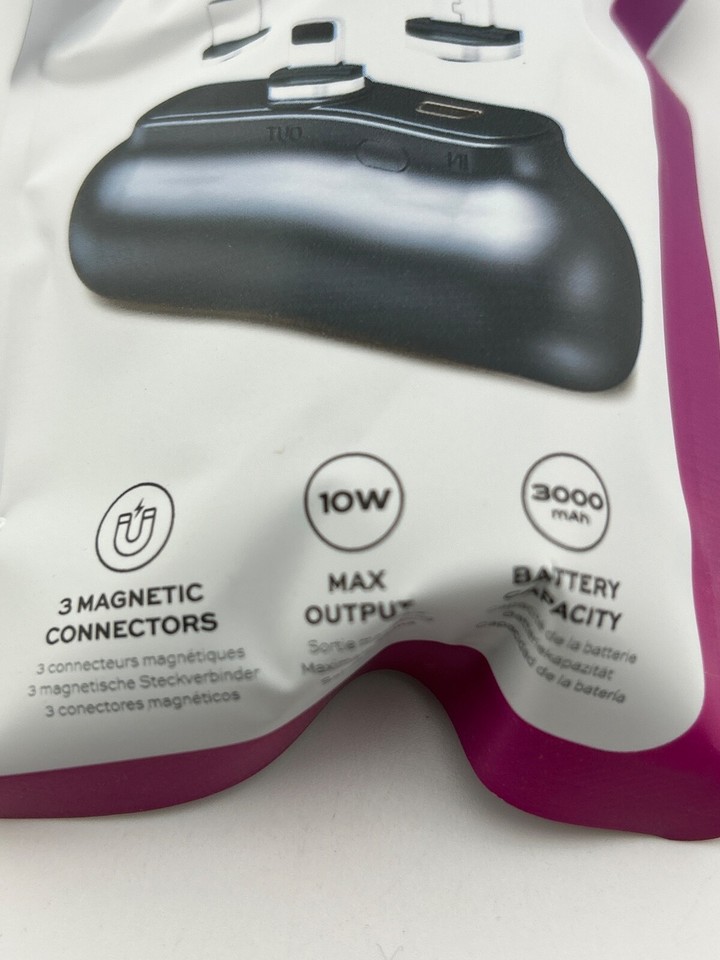 NEW Statik Snap-N-Charge Universal Portable Charger Power Bank PUP-0373 ...