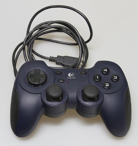 Logitech Dual Action Gamepad USB Game Controller G-UF13A Used 863247 ...