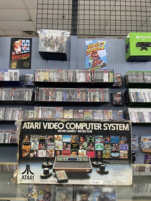 Atari Video Game Console System Black 71691242956 | eBay