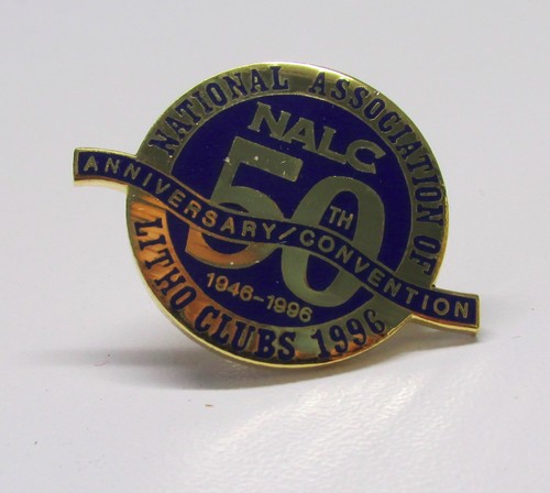 Vtg 50th Anniversary NALC National Association of Litho Clubs 1996 ...